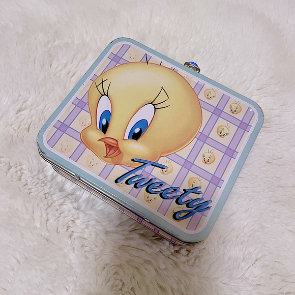 Warner Bros. | Bags | Vintage Tweety Lunch Box | Poshmark